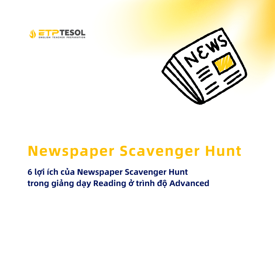 ESL Games: 6 lợi ích của Newspaper Scavenger Hunt trong giảng dạy ...